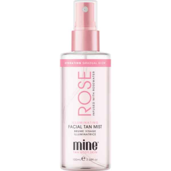 Mine Tan - Rose Illuminating Facial Tan Mist 100ml — The Frizz